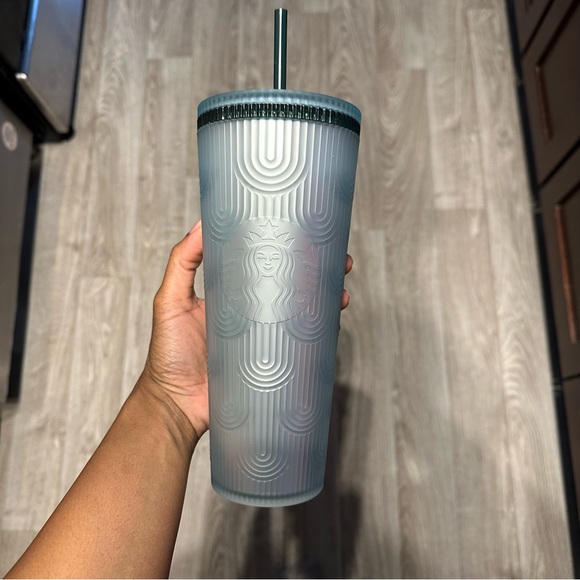 Starbucks | Other | Starbucks Sage Mermaid Scale Cold Cup | Poshmark